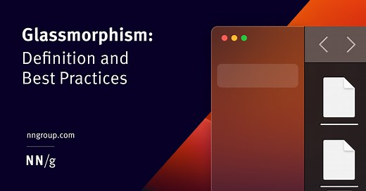 Glassmorphism: Definition and Best Practices