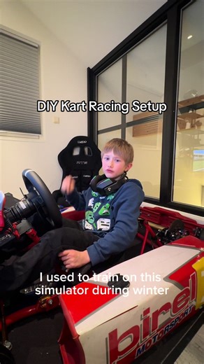 DIY Kart Racing Simulator at Home
