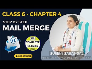 Mail Merge - Microsoft Word | Class 6 | Chapter 4 | NCERT | CBSE | ICSE | State Boards