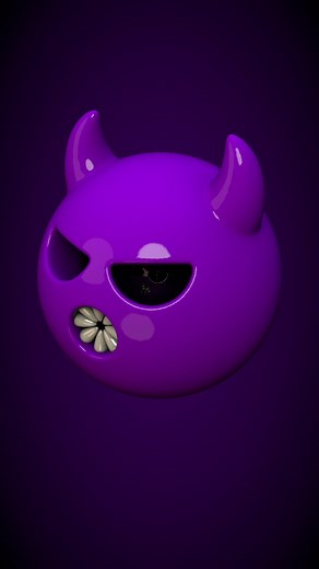 WICKED SPHERE 😈 #thelovelyhorrorshow #animation #animations #3danimation #3danimations #cinema4d #c4d #blender #3dart #3dartist #loopingfun #loopinganimation | The Lovely Horror Show