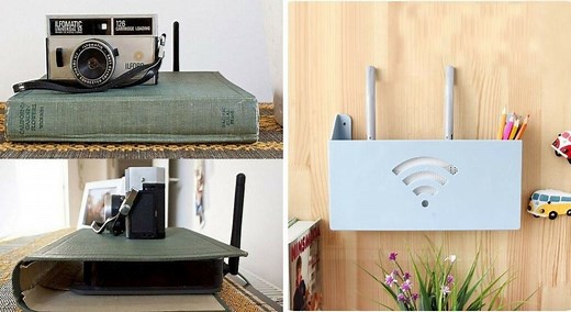 15 astuces pour cacher sa box Internet et ses câbles