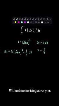 How to Choose u and dv in Integration by Parts