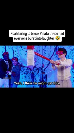 DJ Clicks on Instagram: "In an episode on 'First We Feast', the Stranger Things cast had to play a Pinata breaking game. The first one to break Pinata wins the game. The twist was to play this game blindfolded. Everyone gave their shot until Noah Schnapp arrived. Noah took 3 chances to break the pinata, but he couldn't even touch it. The entire cast burst into laughter. 😂 🎬 "Stranger Things" is an American science fiction and horror television series created by Matt and Ross Duffer, which prem