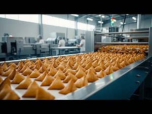 Inside a Massive Samosa Factory in USA! 🇺🇸 10,000+ Made Per Hour