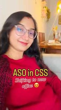 ASO in CSS-Shifting to new office 😍 #ssccgl #minivlog