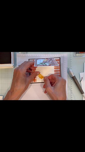 Fast layout. For Fall or any occasion Message me for full tutorial. | Julie Baum, Independent Stampin' Up Demonstrator