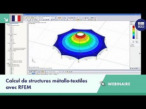 Webinaire: Calcul de structures métallo-textiles avec RFEM