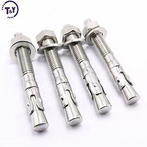 [Hot Item] Wholesale Titanium Fastener Wedge Anchor Expansion Bolt and Nut