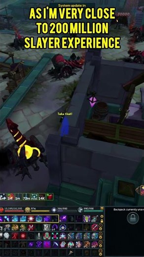 Insane Slayer Training Method! #runescape #gaming #mmorpg