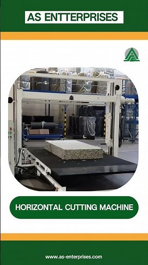 ASE | Horizontal Foam Cutting Machine | Automated Foam Cutting Solution