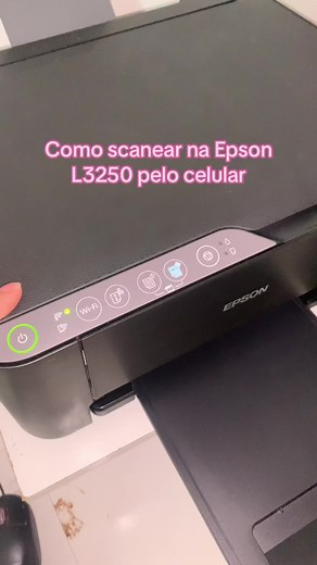 Como scanear na Epson L3250 pelo celular