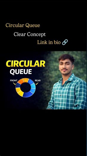 Circular Queue – Full Video Link in Description 🔗