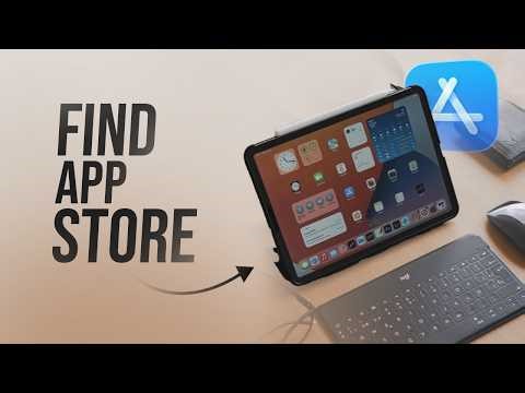 How to Find App Store on iPad (tutorial)