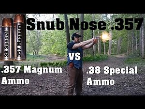 .357 Magnum Snubby- .357 Mag or .38 SPL+P Ammo? The DEFINITIVE Answer