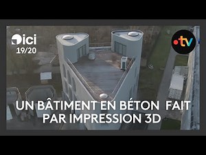 Le plus haut bâtiment du monde imprimé en 3D dans les Hauts-de-France