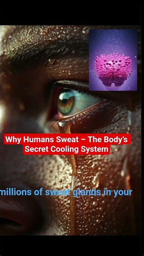 Why Humans Sweat – The Body’s Secret Cooling System #humananatomy #sweat #healthtips #health