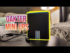 OAKTER MINI UPS: Powering Router and Modem Simultaneously using splitter cable