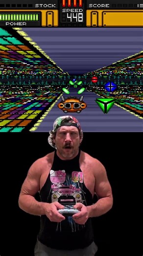 How it felt to play Hyperzone for the first time. Complete sensory overload #retrogaming #snes #90s