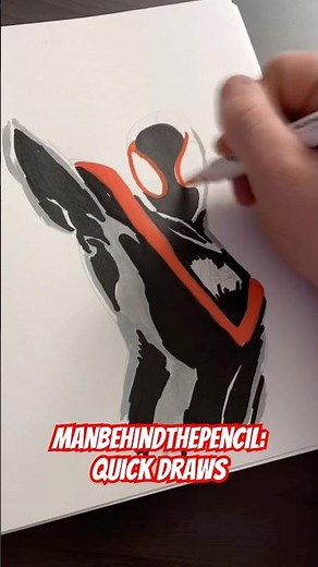 Miles Morales in 60 Seconds: Epic Drawing Hack!