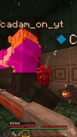 I Got Shot In The Back!🛠️🤦‍♂️#minecraft #minecraftfails #minecraftgameplay #minecraftmemes #shorts