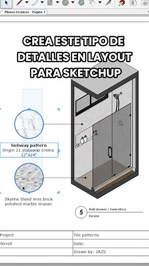 Crear Detalles en Layout para SketchUp - Tips y Trucos