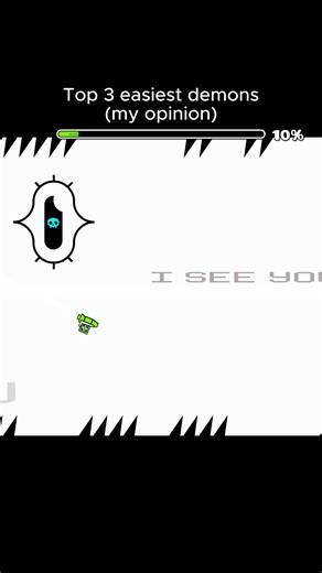 Top 3 easiest demons in GD #geometrydash #easiestdemons #gd #demons #easy