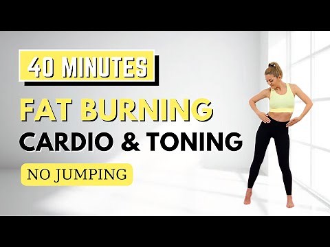 🔥40 MIN CARDIO & TONING 🔥FULL BODY BURN🔥ALL STANDING🔥NO JUMPING🔥BODYWEIGHT WORKOUT🔥