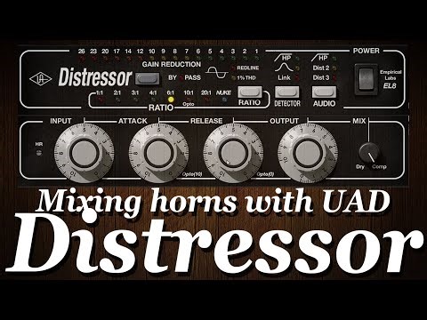 How to use UAD EL8 Distressor Compressor