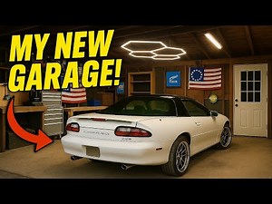 MY NEW GARAGE SETUP! 🔧🏠 Full Tour, Layout Ideas & Future Plans