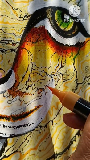 New technique Painting #shortsfeed #shortsvideo #youtubeshorts #youtubevideos #abstractart #drawing