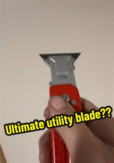 Ultimate utility knife and scraper! #utilityknife #razorblade #scraper #tool #diy