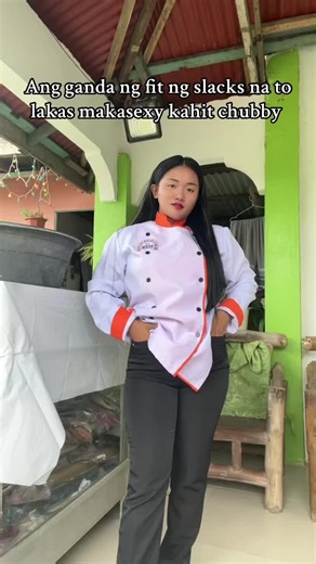 Dahil required na nakauniform ayan nakapacheckout tayo ng blavk slacks buti maganda ang fit at tela #slacks #fyp