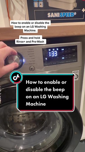 LG Washing Machine Beep: Enable or Disable