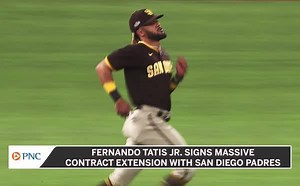 1.3K views | Fernando Tatis Jr. reportedly agreed to a 14-year, $340 million dollar contract extension with the San Diego Padres. | NESN | Facebook