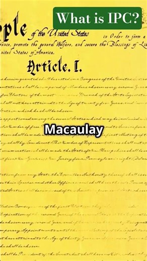 What is IPC #shorts #indianconstituion #indianpenalcode