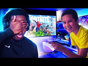 I Made My Little Brother Buy My Fortnite Setup And I Used It To Play Arena...