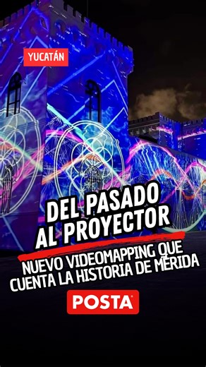 ✨ La Peni se transforma cada noche. El Parque de la Paz estrena un nuevo videomapping que recorre el origen y la memoria de Mérida en una proyección inmersiva sobre la antigua penitenciaría. 👉 Horarios y detalles en el primer comentario. | POSTA Yucatán