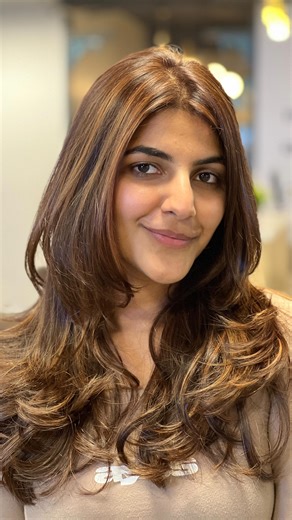 Eikon Luxury Salon on Instagram: "Soft caramel brown glow ✨ Expertly done by Abhisek | Eikon Salon Book your appointment 📲9654056252 • Caramel brown vibes 🍯🤎 #CaramelBrown #HairGoals • Warm hues & cooler views 🤎✨ #CaramelBrown #HairTrend • Catching all the light with this caramel brown 🍂🤎 #CaramelHair • Sweet like caramel, bold like brown 🤎🔥 HairInspo CaramelBrown • New season, new caramel brown ✨🍯 TrendingHair CaramelBrown"