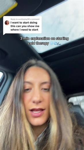 Starting Cold Therapy: A Journey to Wellness