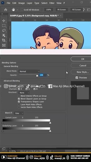 HOW TO CONVERT VECTOR IMAGES TO LINE ART
