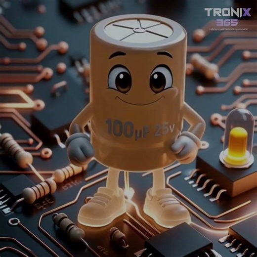 Capacitor Explained | How Capacitor Works | #capacitor #iot #shorts