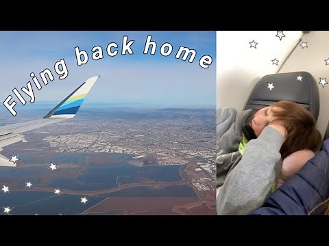 Flying back home from boarding school!