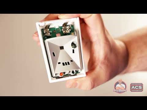 Changing Batteries on your Motion Detector