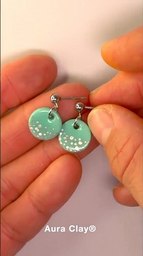 Easy DIY Clay Earrings with Air Dry Clay