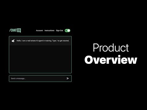 Deepblocks CHAT DB -- Tutorial - Product Overview