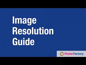 Image resolution for Poster Printing - how big can I print my poster - by Posterfactory
