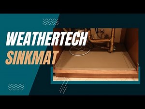 Weathertech SinkMat Under Sink Cabinet Waterproof Protection Mat 1080WebShareName