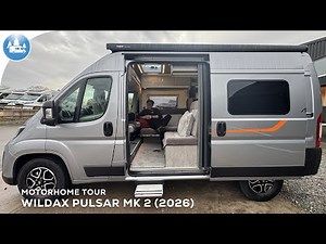 Motorhome Tours: WildAx Pulsar MK 2 (2026) - Compact Camper, Huge Features – Full Tour!