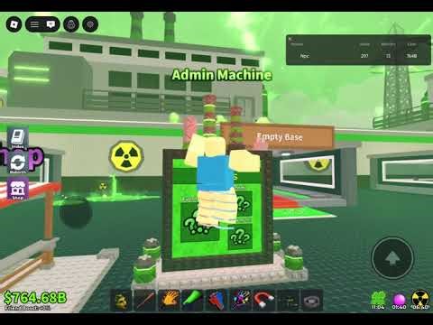 Bubble gum event with server luck and radioactive