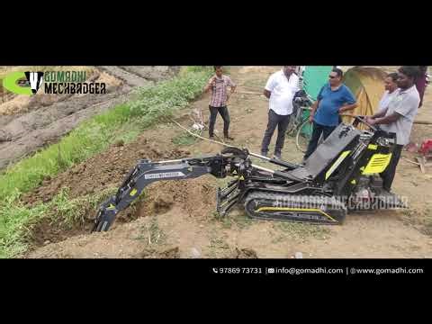 MP01 EXCAVATOR - Application : AGRICULTURE FIELD (Mini Excavator)